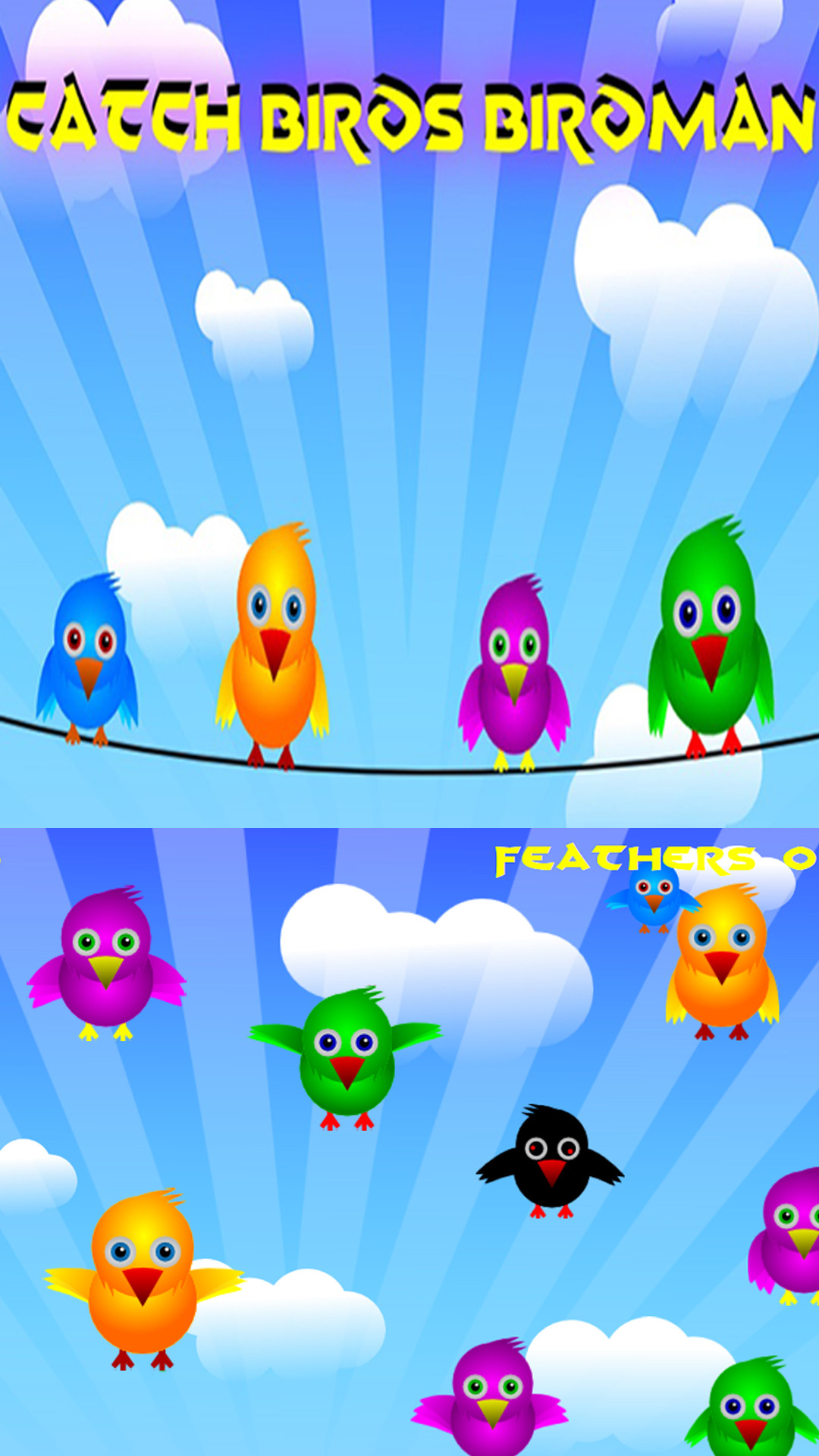 Play Catch Birds Birdman Game Online Now for Free on Hungama