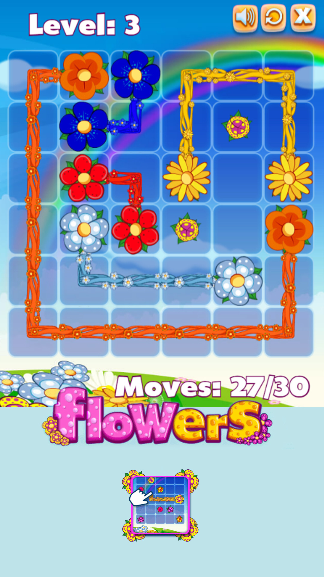 Play Flowers Game Online Now for Free on Hungama